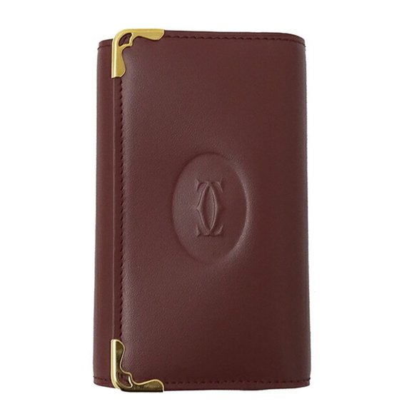 Cartier | Accessories | Cartier Key Case Ladies Brand Must Leather ...